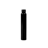 China Matte Black Glass Pre Roll Tube For Cigarettes Childproof Joint Tube for sale