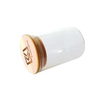 China Heat Resistant High Borosilicate Glass Container With Bamboo Lid For Kitchen for sale