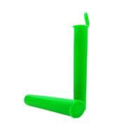 China Printable and Reusable Child Resistant Packaging for Prerolls Custom Color Plastic Pop Top Tubes for sale