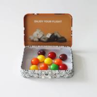 China Airtight Cigarette Metal Tin Childproof Tin Box for Mint Candy Cones Usage for sale