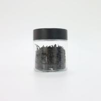 China Child Resist 3 5 Gram Marijuana Flower Jar With Custom Logo Glass Weed Storage Jar for sale