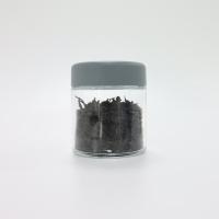 China 90ml 3oz Capacity Glass Weed Jar with Child Resistant Screw Cap for sale