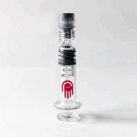 China CBD Oil Glass Syringe Luer Lock THC Oil Syringe 1ml Empty Luer Cap Glass Syringe for sale