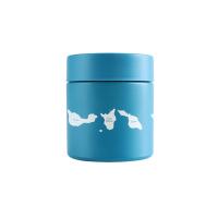 China Stylish 60mm Diameter Glass Storage Jars With Smooth Cap And Kid Resistant Child Lock Certificate for sale