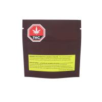 China Wholesale Airtight Mylar Weed Wrapping Bags with Glossy Matte Surface for sale