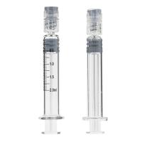 China 2ml Luer Lock Prefillable Borosilicate Glass Syringes for Essential Oil for sale