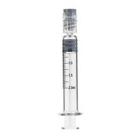 China 2ml Luer Lock Prefillable Borosilicate Glass Syringes for Essential Oil for sale