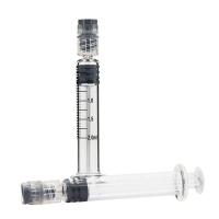 China 2ml Luer Lock Prefillable Borosilicate Glass Syringes for Essential Oil for sale