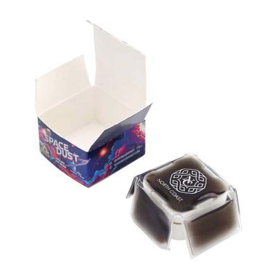 China Customized Print Mini 5ml 7ml 9ml Child Resistant Empty Glass Concentrate Jar Holographic Paper Box with Ice Pack for Oil Cream for sale