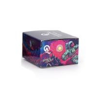 China Custom UV Foil Foldable Paper Packaging Luxury Sample Concentrate Jar Container Boxes for sale
