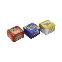 China Custom UV Foil Foldable Paper Packaging Luxury Sample Concentrate Jar Container Boxes for sale