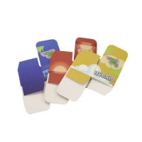 China Custom UV Foil Foldable Paper Packaging Luxury Sample Concentrate Jar Container Boxes for sale