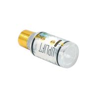 China 30ml Round Skin Care Cosmetics Glass Essential Oil Bottle with Label for sale