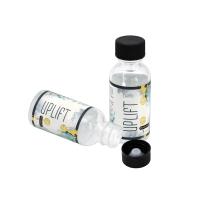 China 30ml Round Skin Care Cosmetics Glass Essential Oil Bottle with Label for sale