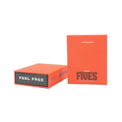 China Embossed Multipack Prerolls Joint Paper Box Packaging with Match Compartment for sale