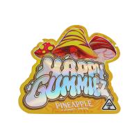 China Custom Printed Shape Die-Cut Mylar Bag 3.5 Grams for sale