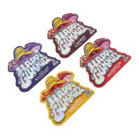 China Custom Printed Shape Die-Cut Mylar Bag 3.5 Grams for sale