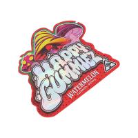China Custom Printed Shape Die-Cut Mylar Bag 3.5 Grams for sale
