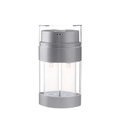 China 60ml Dual Chamber Airless Pump Bottle for Lotions and Essences PP Material for sale