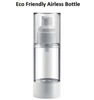 China Custom Eco Friendly Airless Pump Bottles 15g 30g 50g AS Material for sale