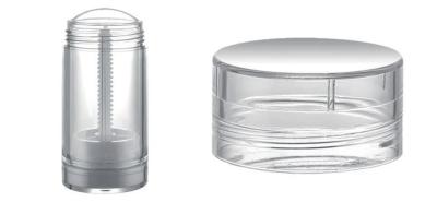China 75g Round Plastic Deodorant Stick Container Non Toxic for Foot Cream for sale