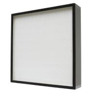 China H13 H14 HEPA And ULPA Filters U15 U16 U17 Mini Pleat HEPA Filter Glass Fiber for sale