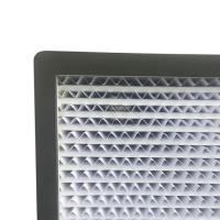 China Glassfiber HEPA & ULPA Filters Deep Pleated HEPA Filter  Aluminum Or Galvanized Frame for sale
