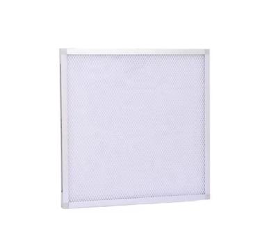 China High Temperature Panel Air Filters With High Efficiency Organic Synthetic Fiber for sale