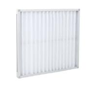 China High Temperature Panel Air Filters With High Efficiency Organic Synthetic Fiber for sale