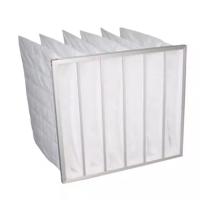 China 6 Pockets Synthetic Fiber F5 Pocket Bag Air Filters Medium Efficiency Air Filter for sale