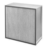 China Customized Fiberglass High Temp Air Filters H13 H14 High Temperature  Hepa Filter for sale