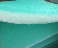 China White Green Glass Fiber Filter Media Spray Booth Pre Air Filter Media for sale