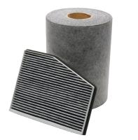 China G3/G4 Pre Air Filter Sandwich Activated Carbon Filter Roll Hvac Filter Media Roll for sale