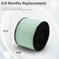 China 3-In-1 True H13 Filter Activated Carbon Filter Replacement For BS08 Air Purifier for sale