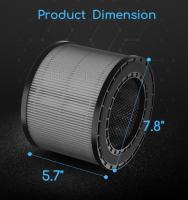 China 3-Stages Air Purifier True Hepa Filter Replacement For Dreo Dr-Hap002 Filter for sale