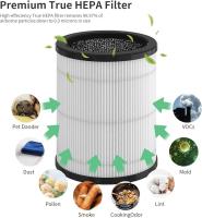 China H13 True HEPA Filter Compatible With Druiap KJ80 Air Clean Purifier for sale