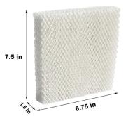 China RoHS Humidifier Wicking Filters Compatible With Honeywell Tower Humidifier HEV615/620 for sale