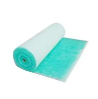 China High Strength Fiberglass Composition Synthetic Air Filter Media Roll For Spray Booths for sale