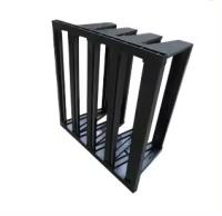 China Customized Material V-Bank Compact Air Filter Frame For Hvac System for sale
