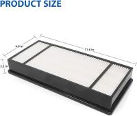 China OEM True HEPA Filter + Carbon Pre Filter Replacement For Honeywell HRF-H2 Series for sale