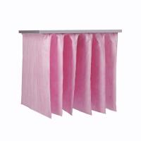 China Synthetic Fiber Rigid Pocket Filter For Hvac System Bag Air Filters for sale