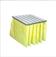 China Synthetic Fiber Rigid Pocket Filter For Hvac System Bag Air Filters for sale