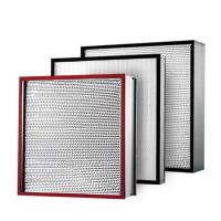 China H13 H14 99.97% Deep Pleated Hepa ULPA Filter For Industrial Cleanrooms for sale