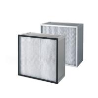 China H13 H14 99.97% Deep Pleated Hepa ULPA Filter For Industrial Cleanrooms for sale