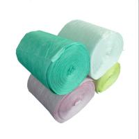 China Synthetic Air Filter Medias For Pocket Filters With White/Green/Pink/Yellow Colors for sale