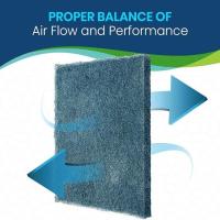 China Cut To Fit Furnace  Air Conditioner Washable Reusable High Air Flow Polyester Fiber Filter Media (20 X 30) for sale