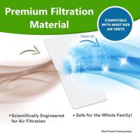 China Cut to Fit Vent Filters for Home and Business Electrostatic Air Filter Media Roll for HVAC AC and Heating for sale