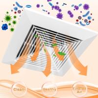 China Cut to Size Air Filter Media Roll Orange and White Polyester Air Filter Material for HVAC Furnace Aquarium Window Floor for sale