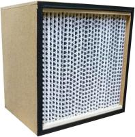 China Efficient Wood Frame HEPA Filter For Air Scrubbers Negative Air Machines for sale