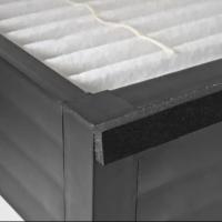 China Dust Removal Air Pleated Filter Plate Frame Air Filter For Industrial Air Conditioning Filter for sale